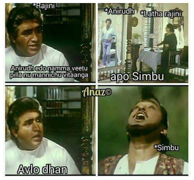 Hilarious memes on Anirudh and Simbu over “beep song” controversy