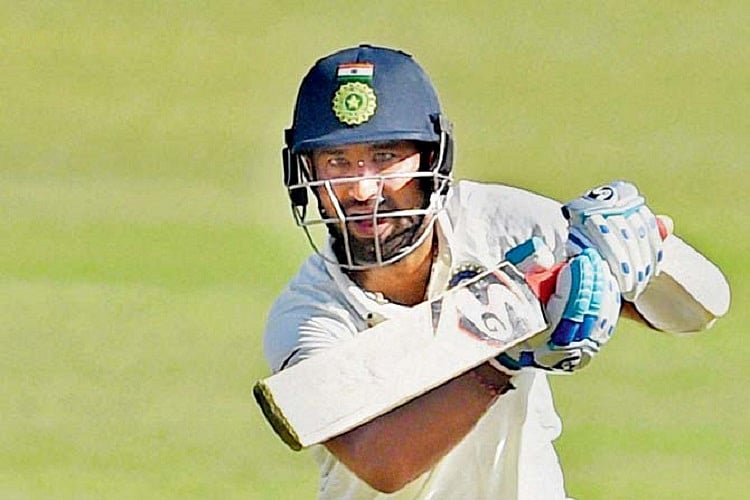 Pujara achieves rare feat, becomes third Indian to bat on all 5 days of ...