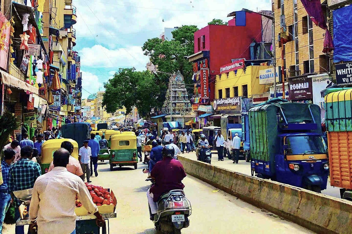 As Bengaluru’s Chickpet market opens, shops witness less than 25% of ...