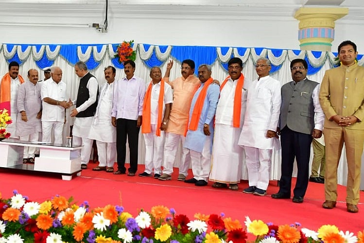 13 out of 15 newly-elected Karnataka MLAs take oath