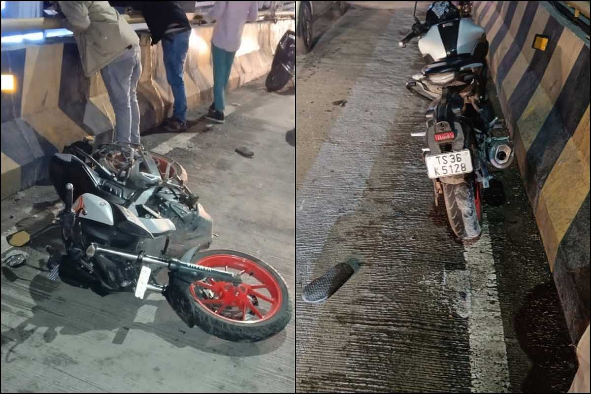 Speeding bike falls off Hyderabad’s Biodiversity flyover, one dead