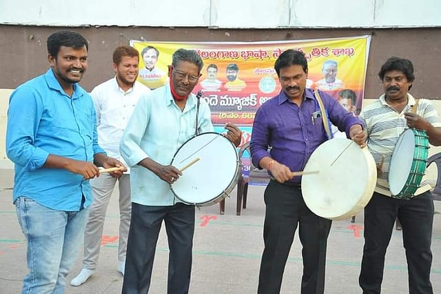 To revive Dappu’s rhythmic drum beats, Telangana is training more artists