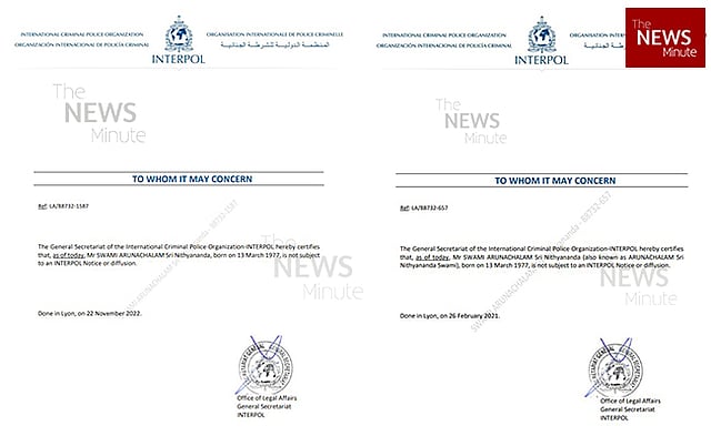 Nithyananda case: Interpol denies issuing Blue Corner notice for ...