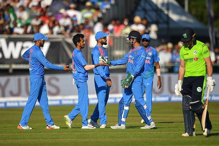 All-round India hammer Ireland by 76 runs in first T20