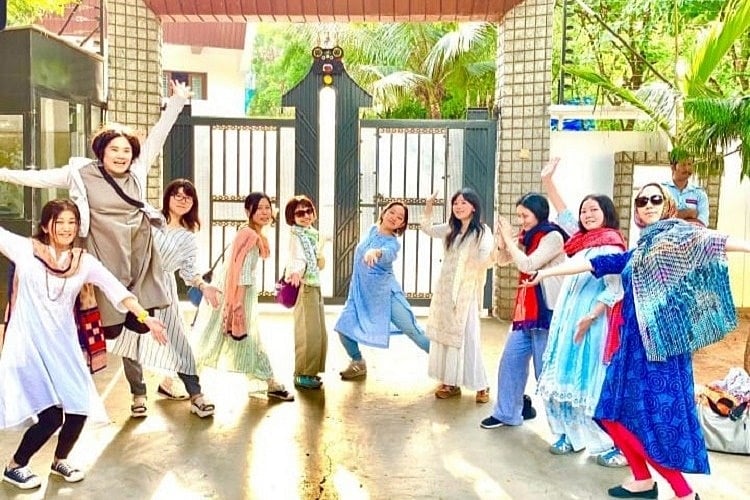 Love for ‘Baahubali’: Japanese fans pose in front of Prabhas’s house in ...