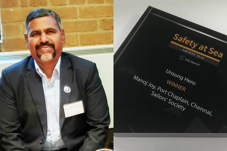 Chennai man and former seafarer wins unsung hero award at Safety at Sea ...