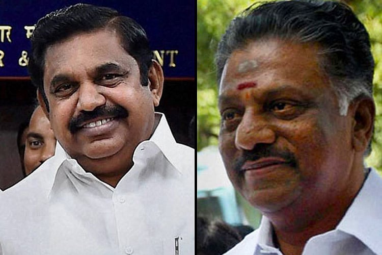 EPS as CM, OPS as GS? AIADMK factions form committee for merger talks