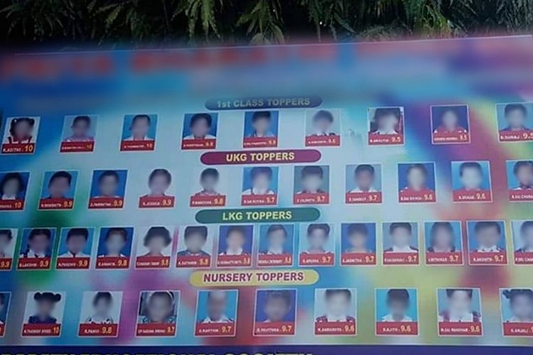 A hoarding for nursery toppers: Hyderabad school draws flak, but issue ...