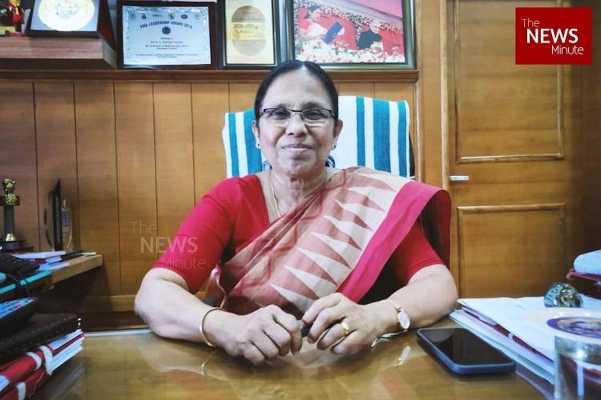 Kerala Health Min KK Shailaja named Top Thinker of 2020 by UK Magazine