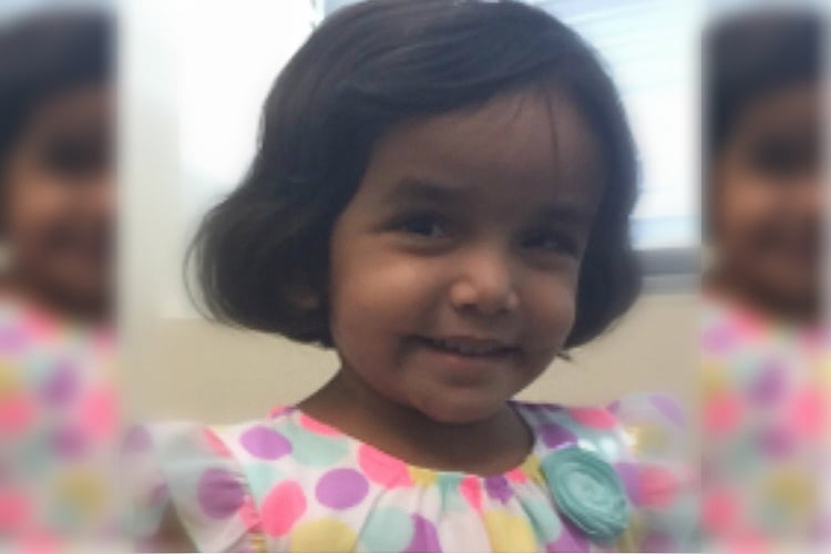 Indian-American child Sherin Mathews laid to rest, burial location kept ...