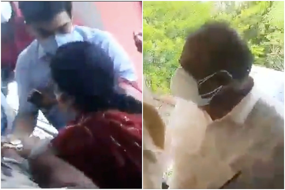 Video: BJP MLA Satish Reddy argues with IAS officer while aides ...