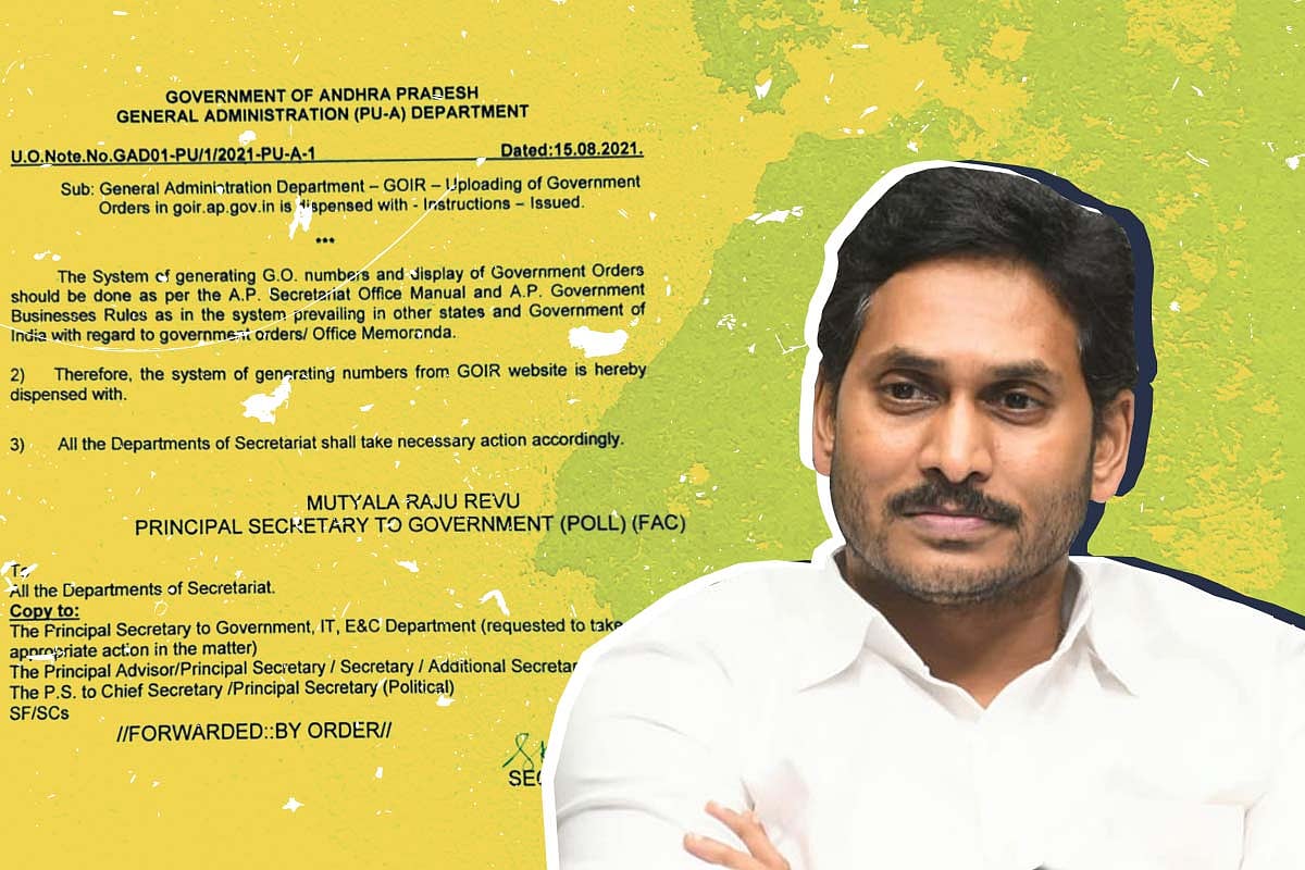 Andhra govt stops uploading GOs on website, opposition calls it ...