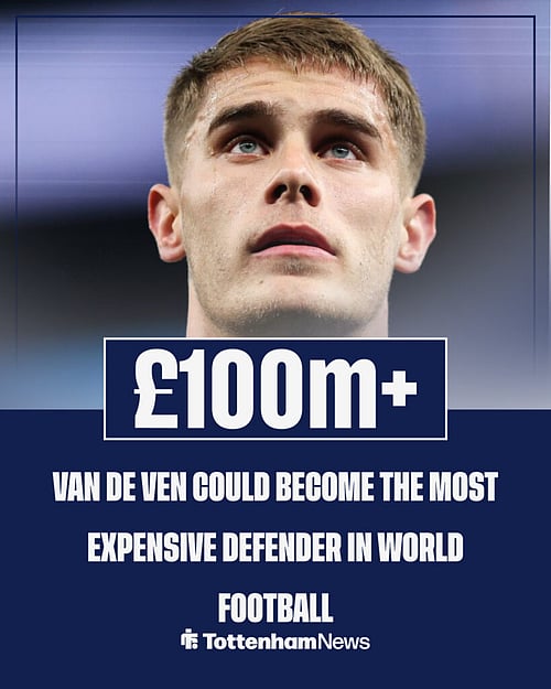 Why Micky van de Ven will cost a lot more than Marc Guehi as huge ...