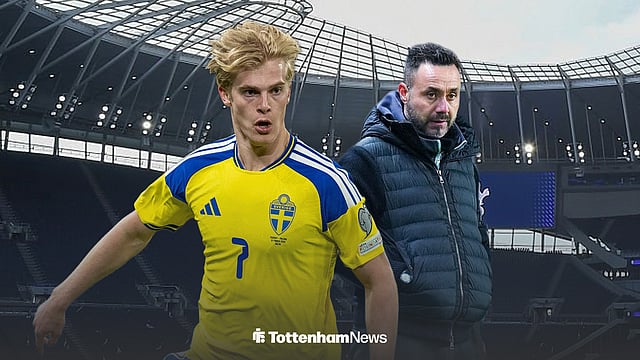 Lucas Bergvall: Tottenham midfielder endures mixed bag in Sweden vs Norway