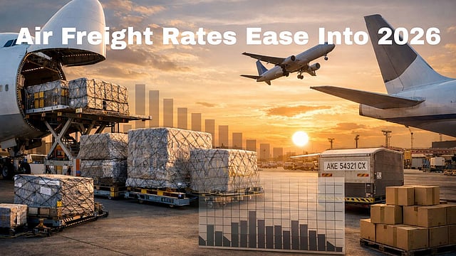 Global Air Freight Rates Begin to Slide as 2026 Takes Off