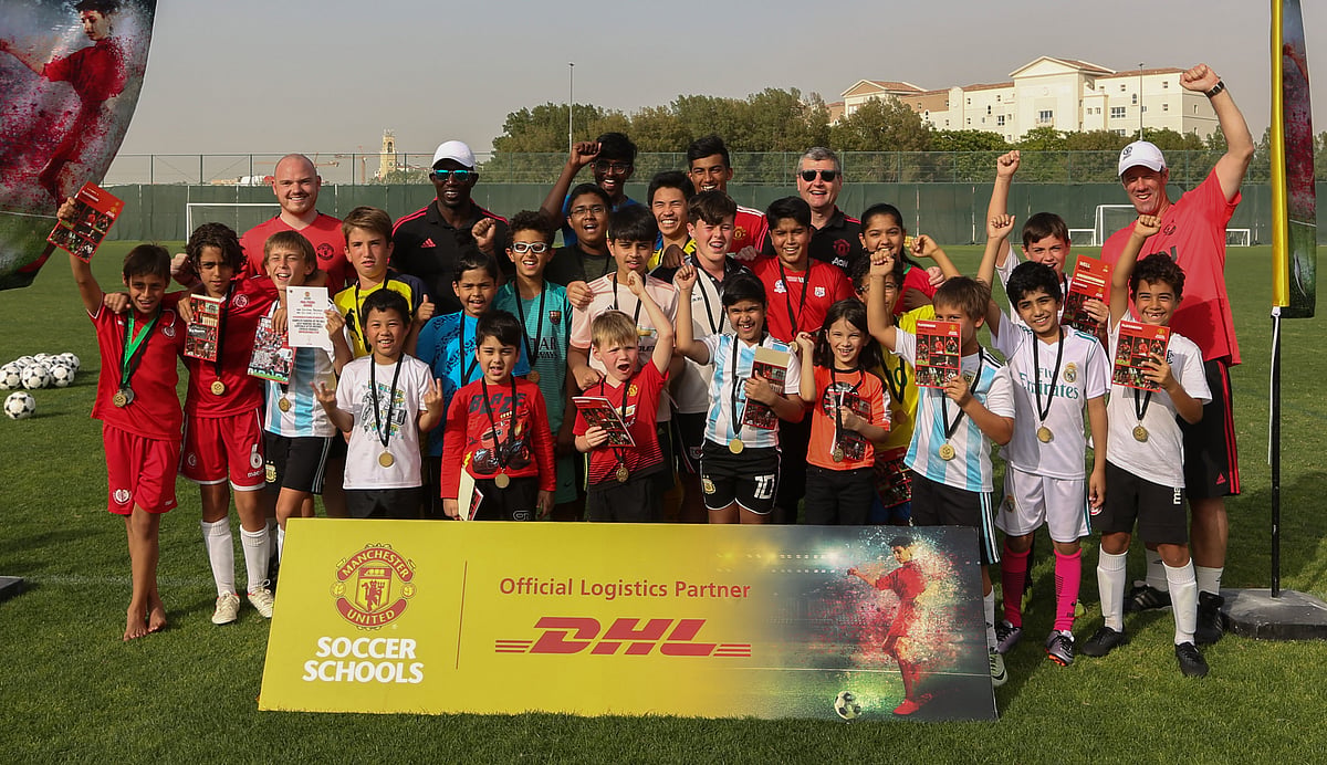 DHL Express Partners with Manchester United Soccer Schools