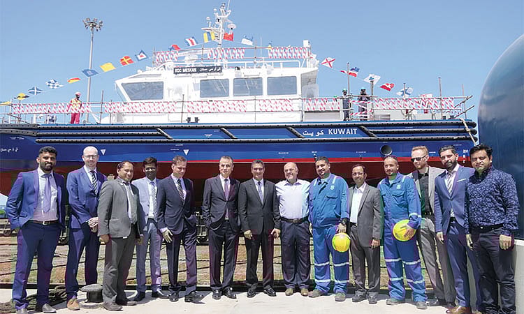Grandweld Shipyards Launches Tenth Boat of KOC Fleet