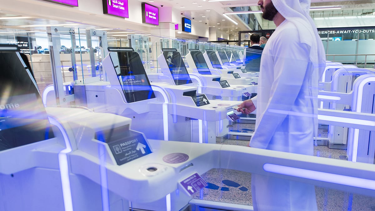 128 Smart Gates at DXB Process Border Control in Seconds