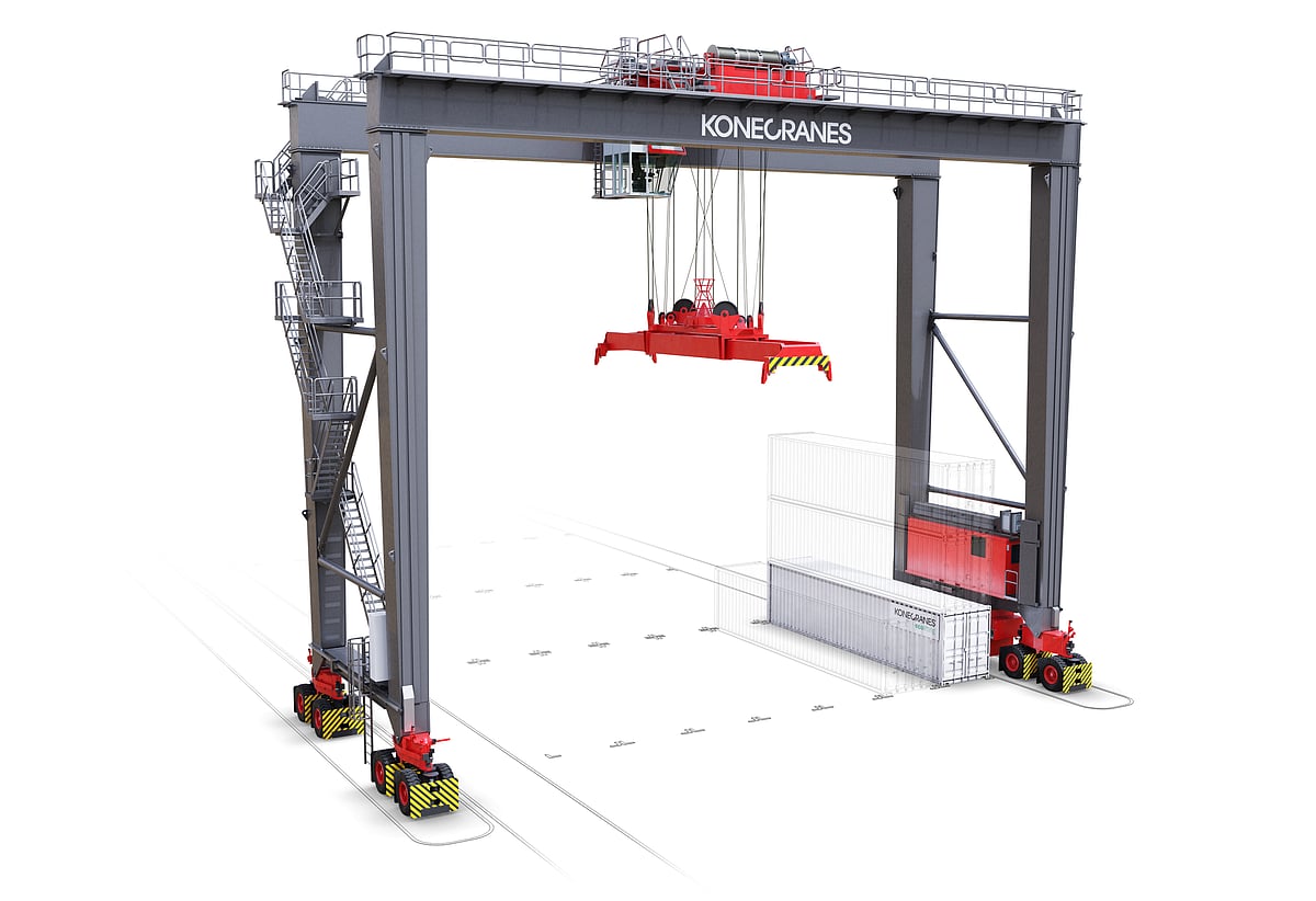 ecolifting: Konecranes puts battery in RTGs, Straddle Carriers & MHCs