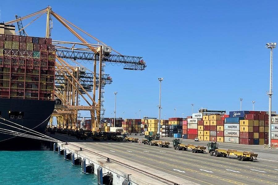 King Abdullah Port Reports Growth in Container Shipping for H1 2022