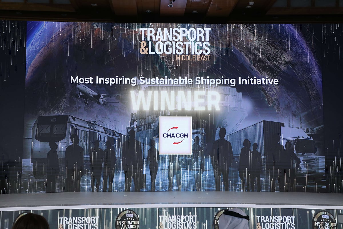 CMA CGM Wins Most Inspiring Sustainable Shipping Initiative Award