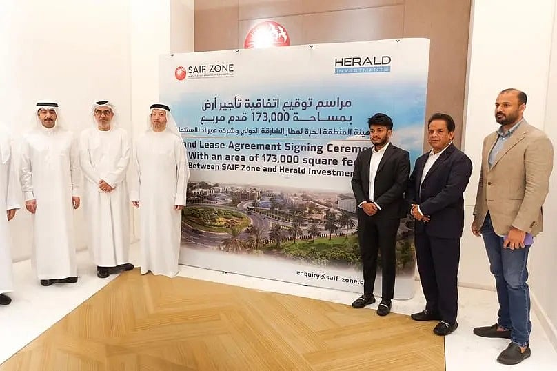Herald Holdings to Build State-of-the-Art Logistics Facility at SAIF Zone