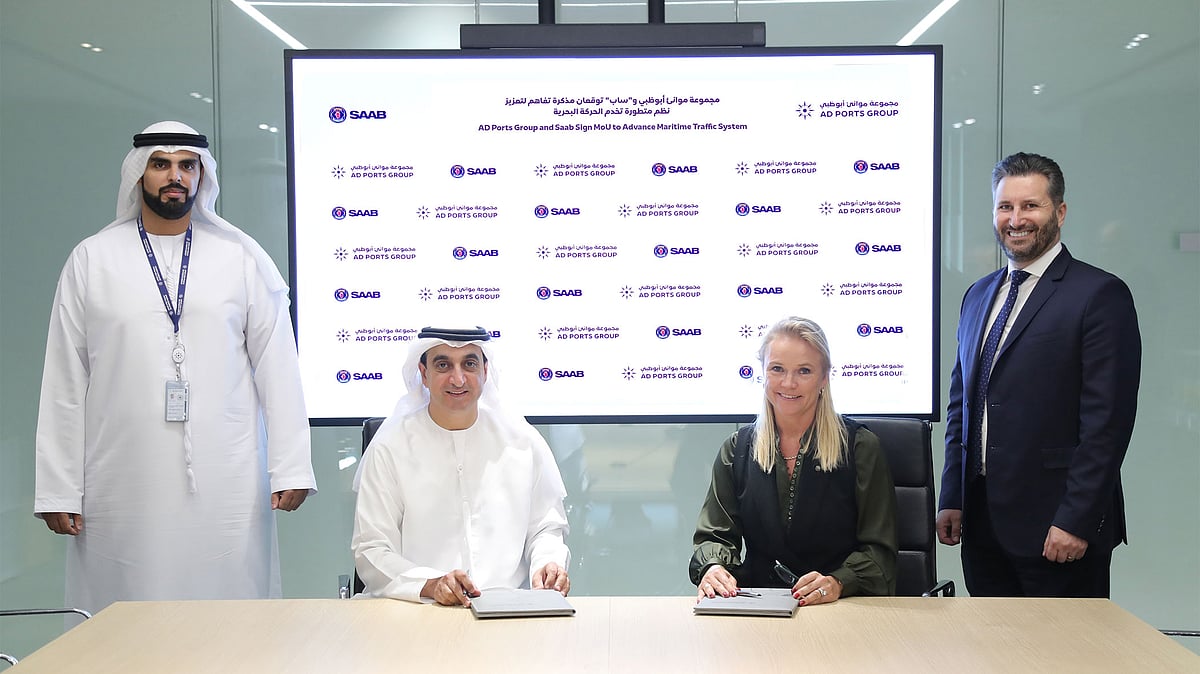 AD Ports Group and Saab UAE Sign MoU to Optimise Port and Maritime ...