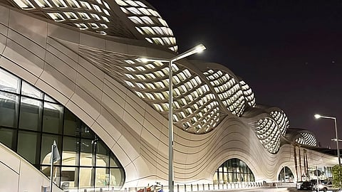 Futuristic Riyadh Metro Station Nears Completion