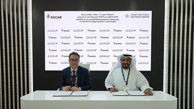 SAFEEN Group and SOCAR Sign MoU to Collaborate on Maritime and Shipping Sector in Azerbaijan
