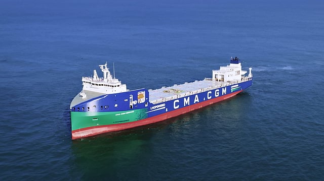 CMA CGM Takes Delivery of New-Generation Container Ship