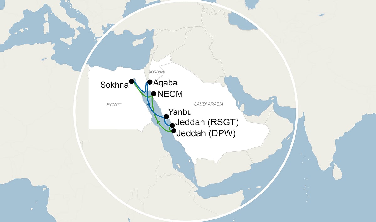 CMA CGM Partners with Folk Maritime to Upgrade Jeddah-North Red Sea Service