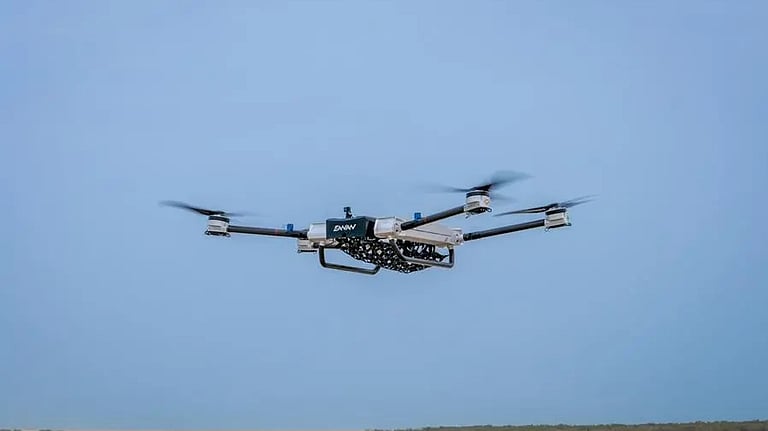 EANAN Successfully Completes Drone Test Flight of Heavy Cargo UAV