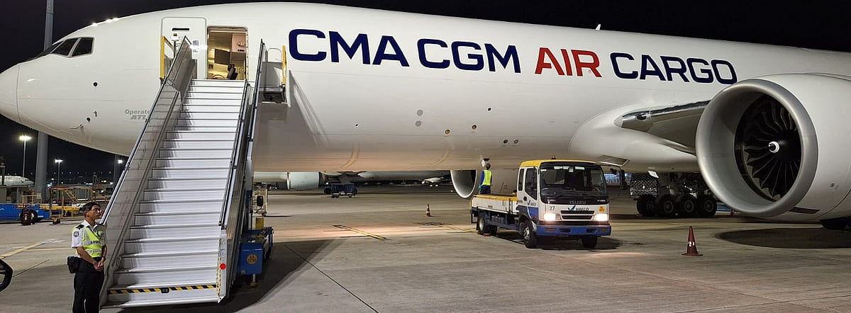CMA CGM AIR CARGO Launches First Transpacific Line with New Boeing 777-200F