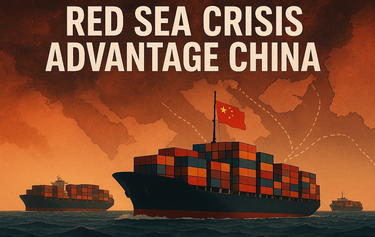 How Chinese Ships are Benefiting from the Red Sea Blockade
