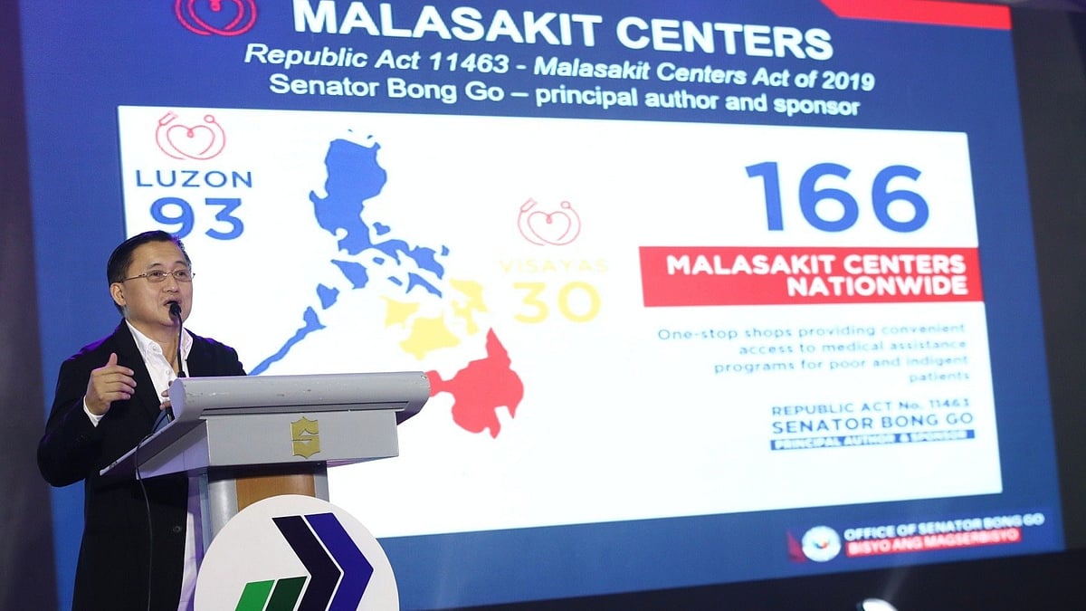 Go visits Bicol health center, vows enhanced healthcare access