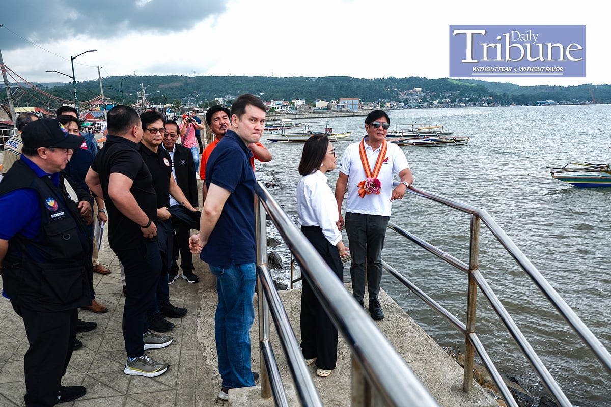 PBBM visits Mauban after 'Carina' onslaught