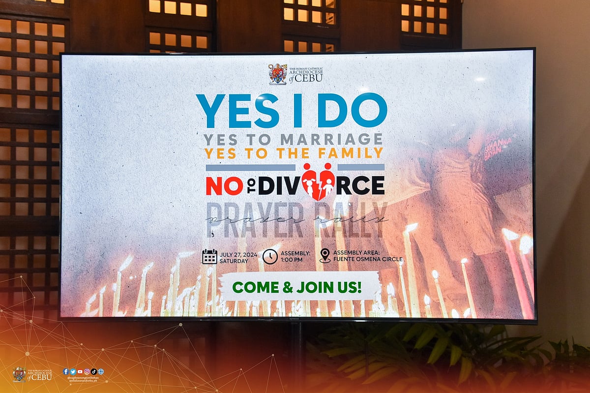 Cebu Archdiocese to hold prayer rally vs. divorce