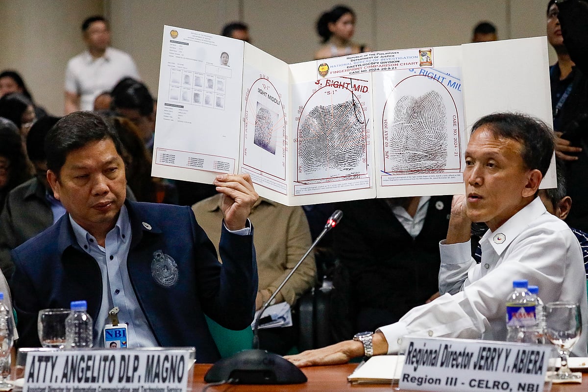 Dispute NBI fingerprint findings, Guo camp told