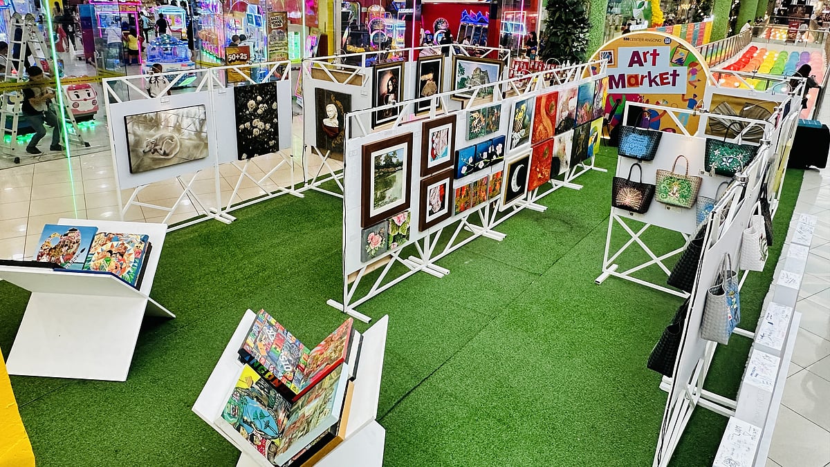 SM Art Market at SM Center Angono empowers artists and enriches community