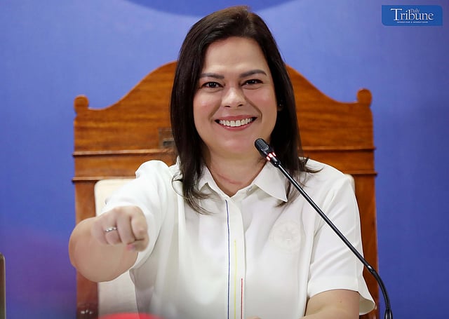 VP Sara's 18 October press conference