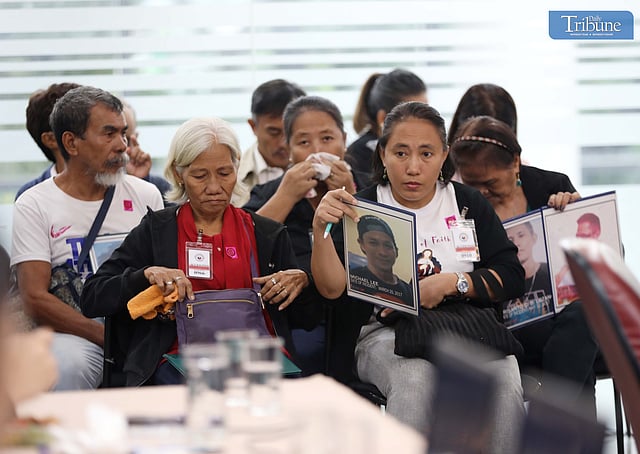 Families of drug war victims