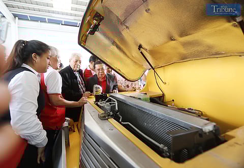 'Manong Chavit' and transport groups showcase E-Jeepney