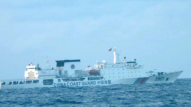 PCG tails China’s ‘monster ship’
