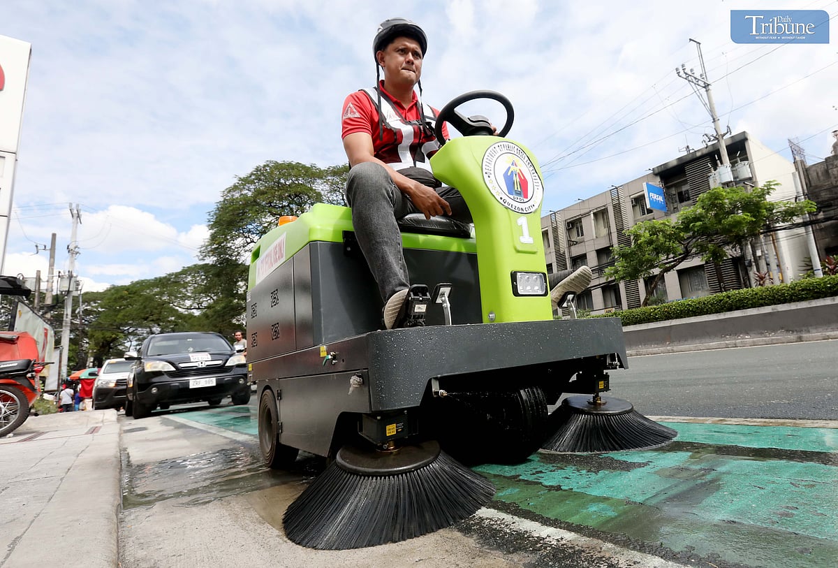QC street sweeper machines, roll out!
