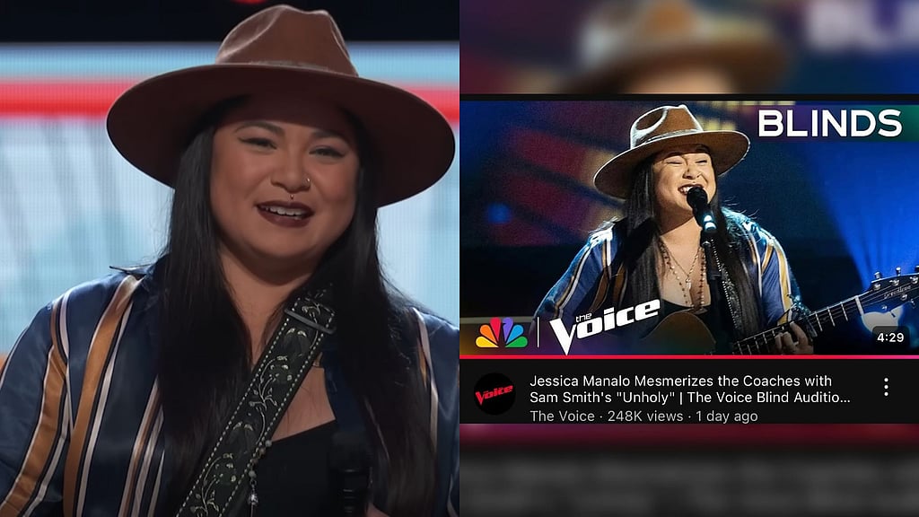 Filipina Singer Jessica Manalo Wows Coaches in 'The Voice' USA Season ...