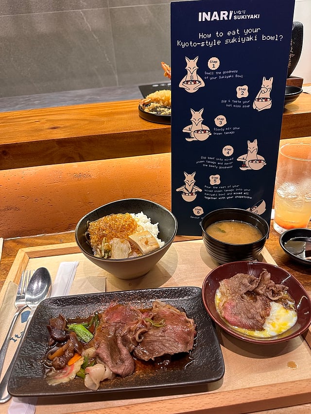 Inari Sukiyaki: A Taste of Japan with A Twist in SM Aura