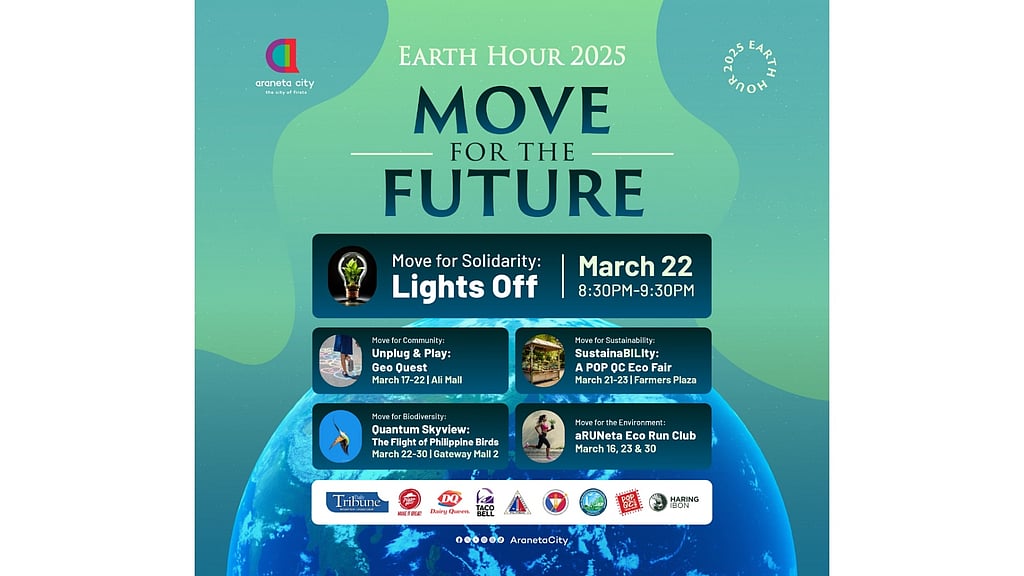Araneta City Leads Earth Hour 2025 with Immersive Green Initiatives