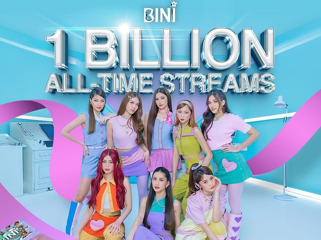 BINI Hits One Billion Streams on Spotify, Celebrates Global Success