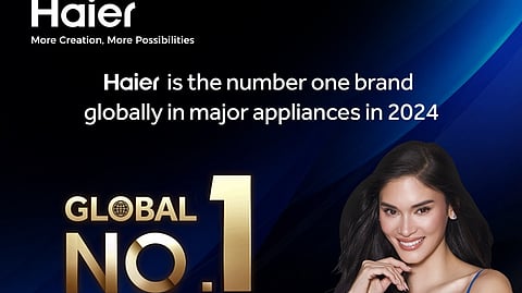Haier ranks as the world’s leading major appliance brand