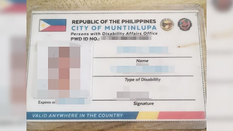 Muntinlupa intensifies fight against counterfeit PWD IDs